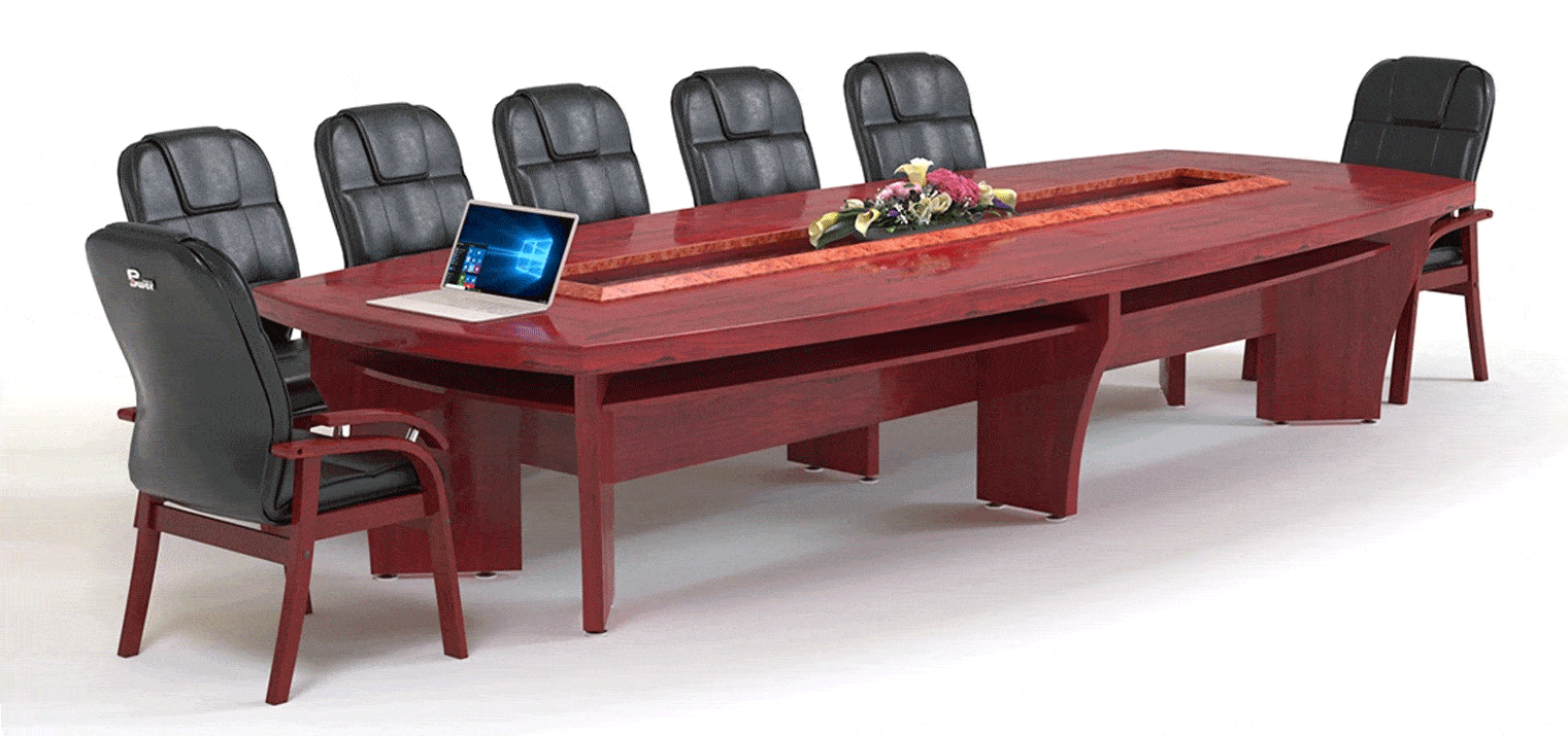 Bàn họp Phú An – Sơn PU mịn đẹp, giá tốt tại xưởng